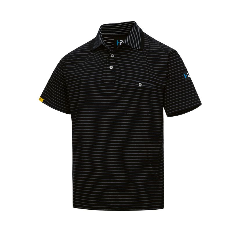 CONDUCTEX® ESD polo shirt Green Turtle, unisex